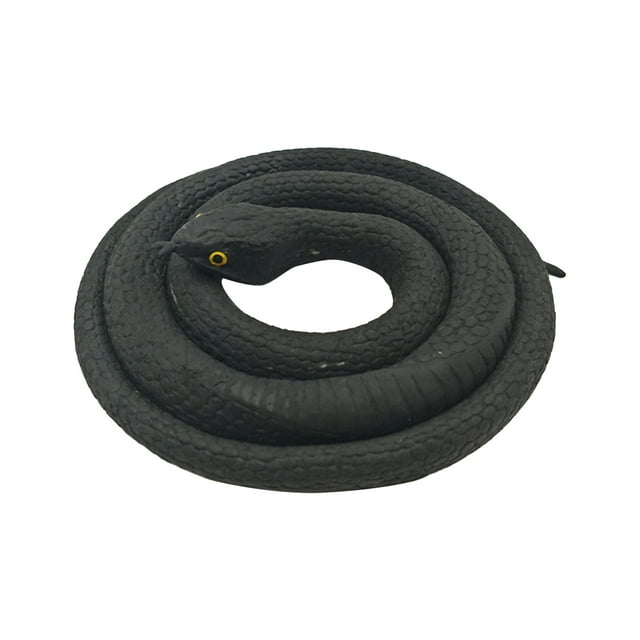 Lifelike Rubber Snake Toy Garden Props Joke Prank Gift Wild Reptile ...