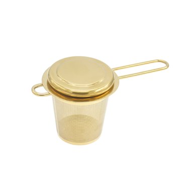 LULLATTI Loose Tea Steeper(1 Pack), Diamond Look 18/8 Stainless Steel ...