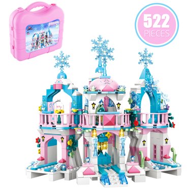 LEGO Disney Princess Elsa's Magical Ice Palace 43172 Toy Castle ...