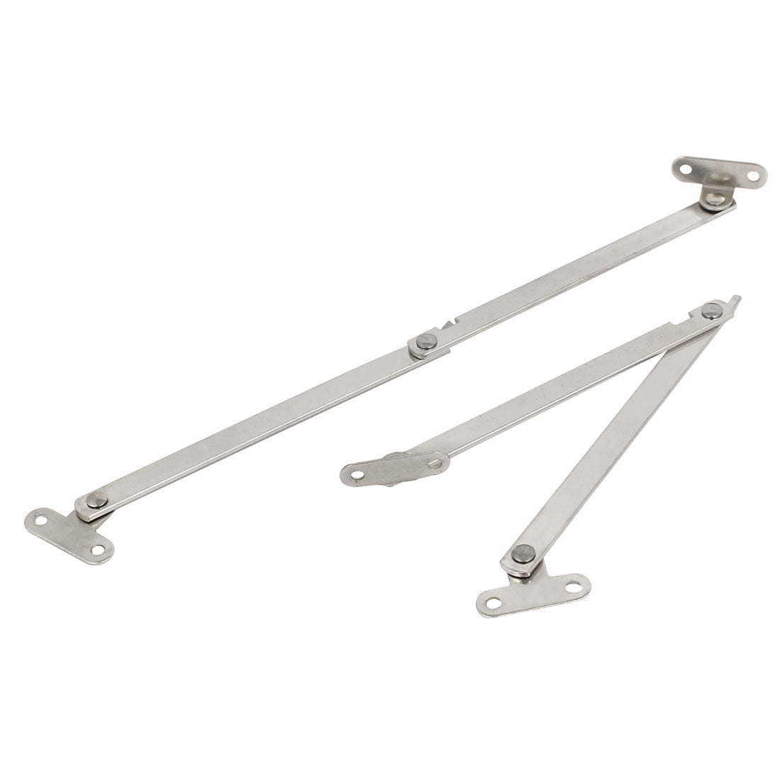Cupboard Furniture Metal Lid Support Hinge Stay Silver Tone 220mm ...