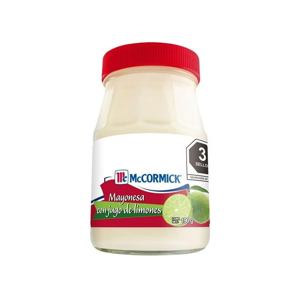Pack de 24 Mayonesa McCormick de 190 Gr McCormick 190 Gr | Bodega ...