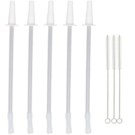 Compatible Gallon Bottle,Reusable Adjustable Straws for 128Oz 64Oz ...
