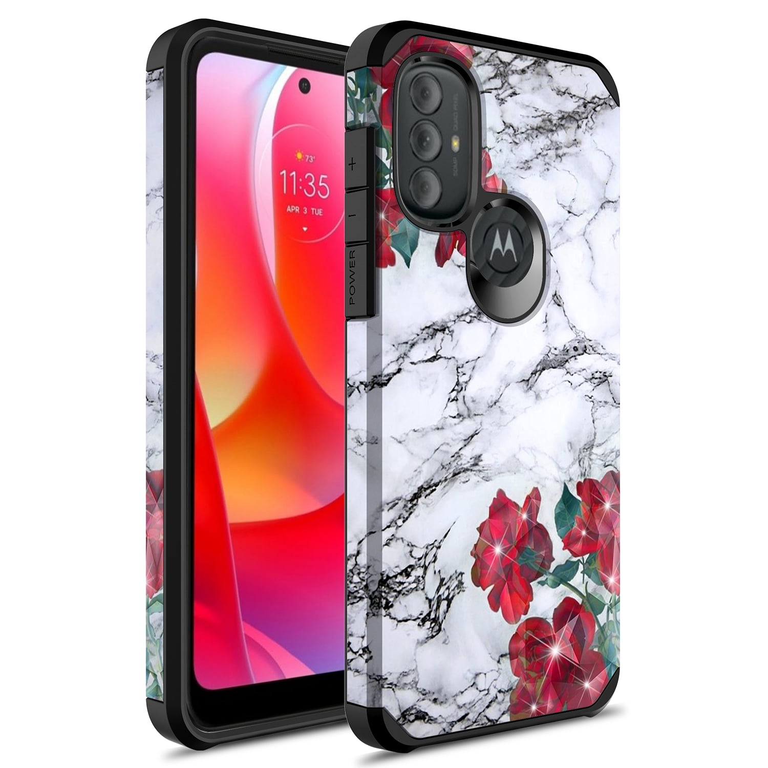 Rosebono Phone Case for Motorola Moto G Pure 2021 / Moto G Power 2022 ...