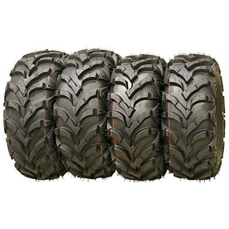 Set of 4 Wanda P341 ATV/UTV Tires 25x8-12 Front & 25x10-12 Rear - 10157/10159 - Walmart.com