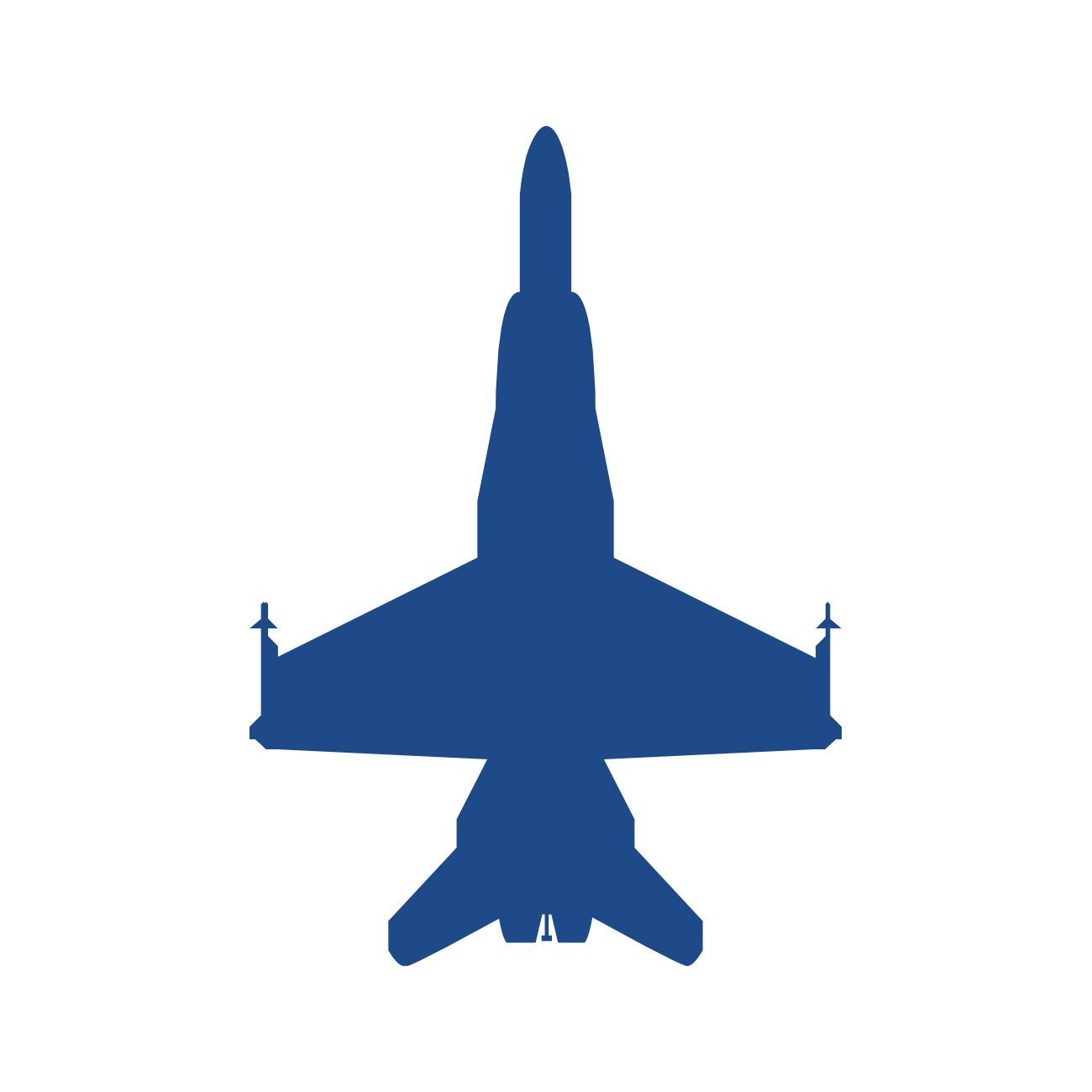 F-18 Hornet Sticker Decal Die Cut - Self Adhesive Vinyl - Weatherproof ...