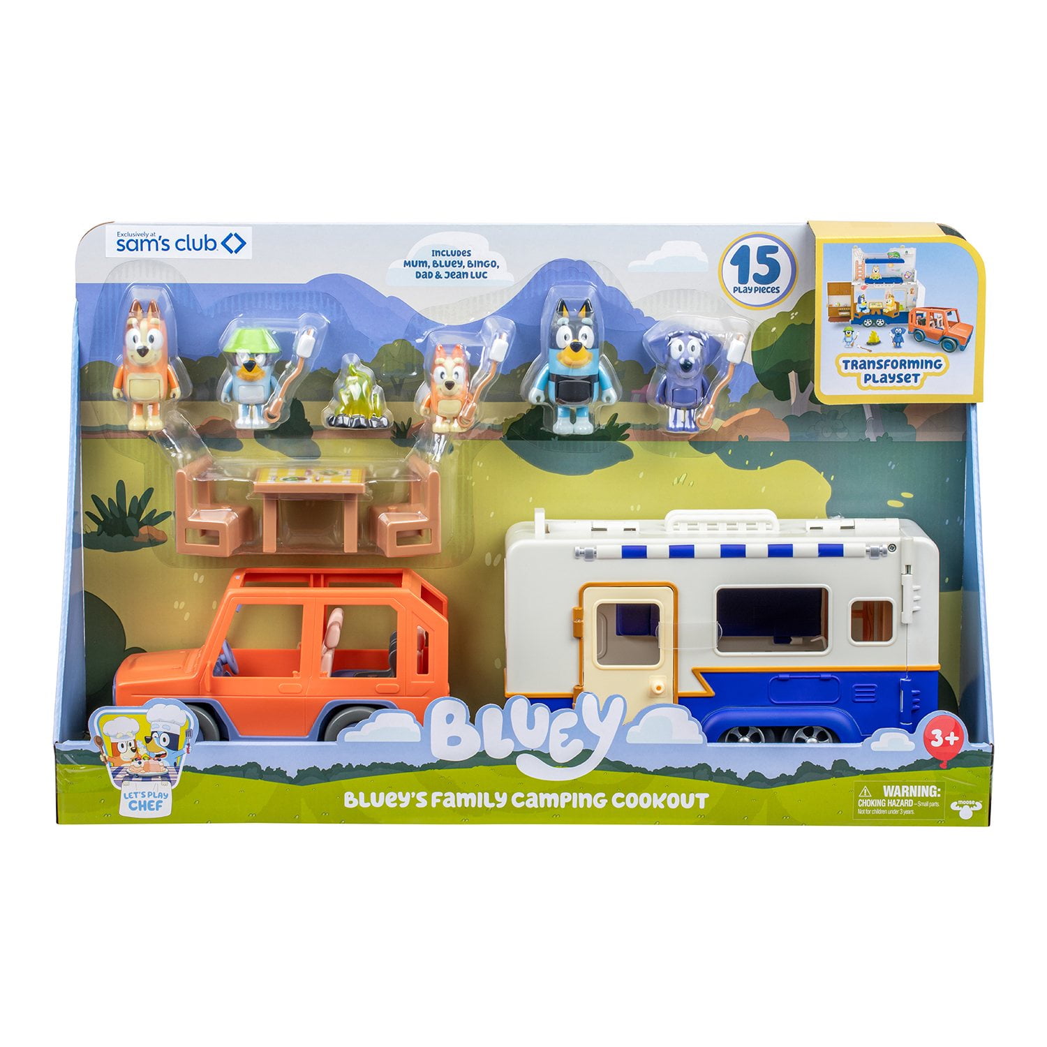 Bluey's Family Camping Cookout Playset - Customer ratings & reviews