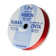 Offray 1/4 inch Red Satin Polyester Ribbon, Double Faced, 10 yards for ...
