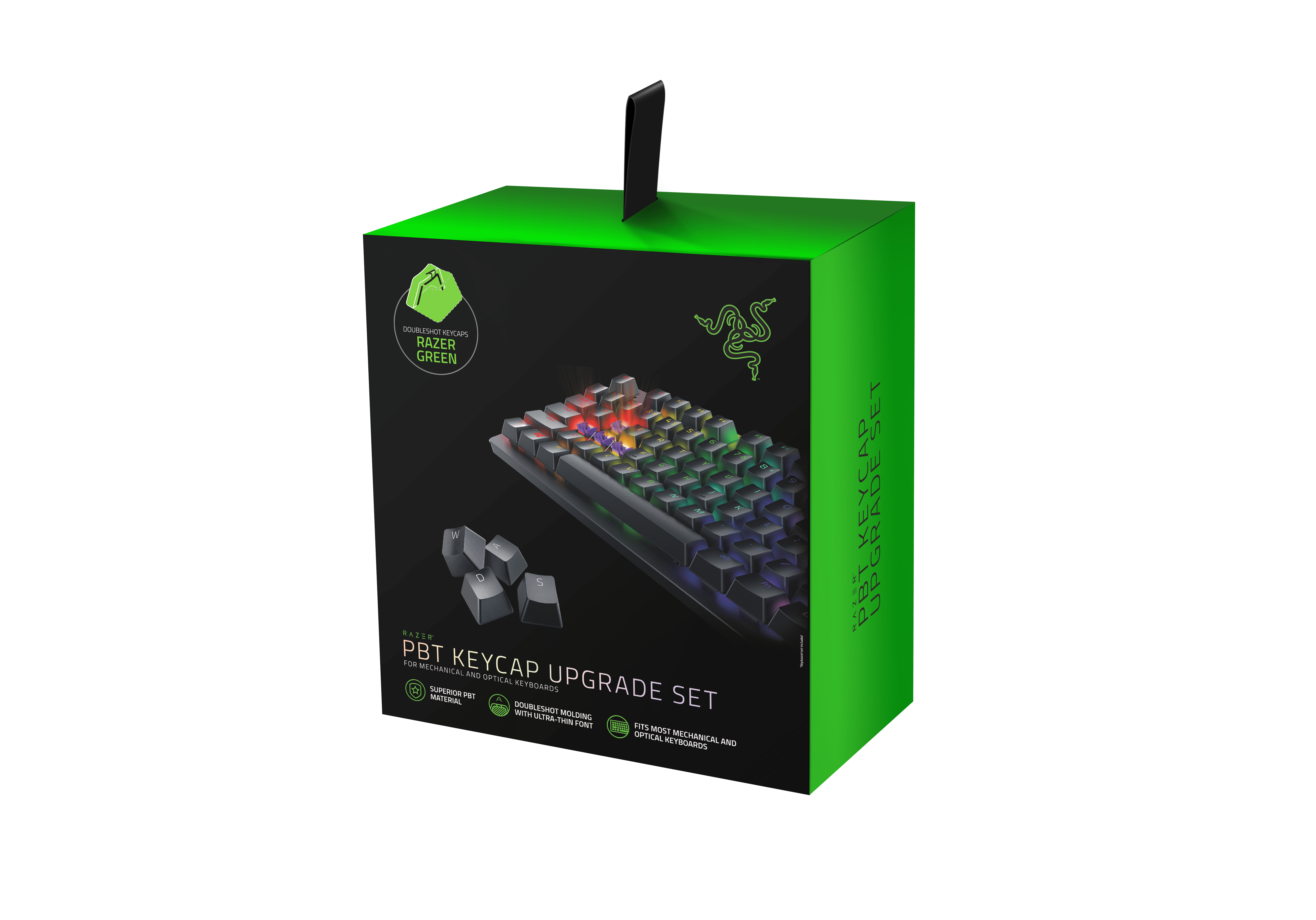 Razer PBT Keycap Upgrade Set Razer Green | Walmart en línea