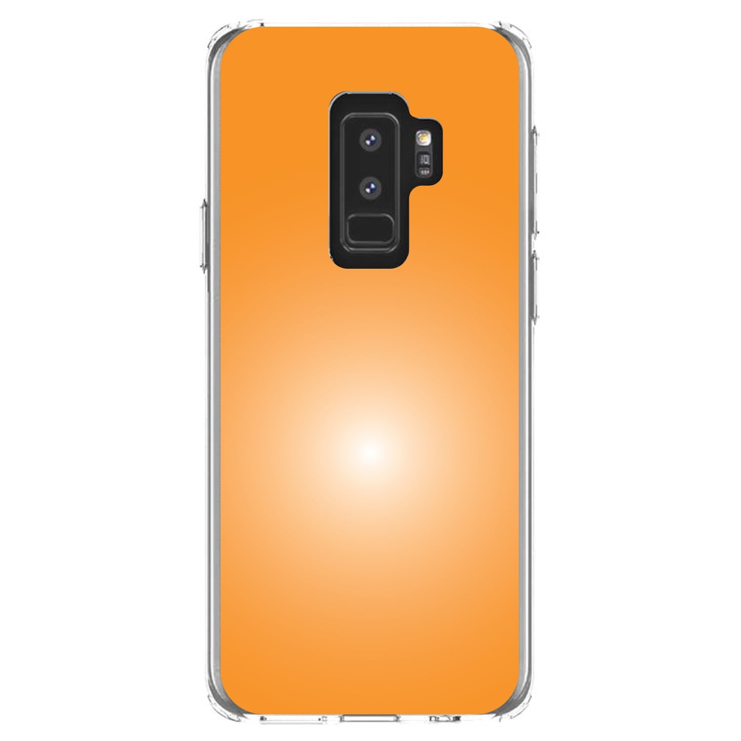 DistinctInk Clear Shockproof Hybrid Case for Samsung Galaxy S9+ PLUS (6 ...