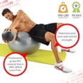 Pure Fitness 75cm Professional Anti0Burst Stability Ball, 350lb Weight ...