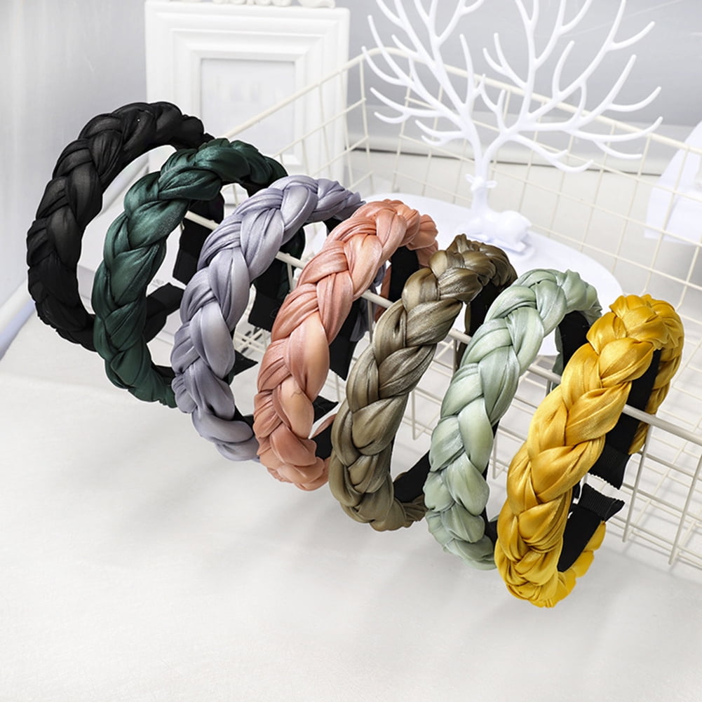 SPRING PARK 1PC Fashion Women Girls Headband Twist Multi-color Wide ...