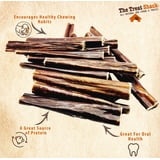 12" Beef Esophagus Gullet Sticks Dog Treats, 40 count - Walmart.com