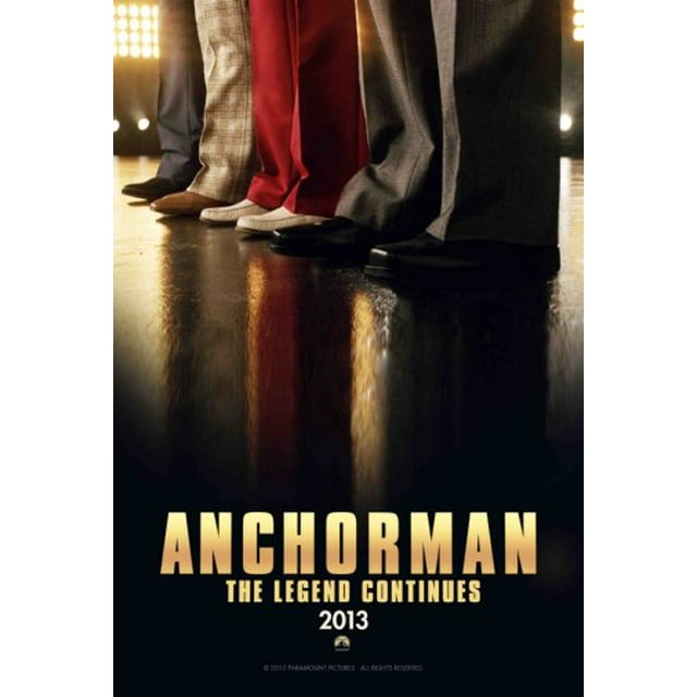 Anchorman Movie Poster 16in x 24in 16x24 #375669 Multi-Color Square ...
