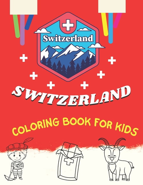 Switzerland Coloring Pages