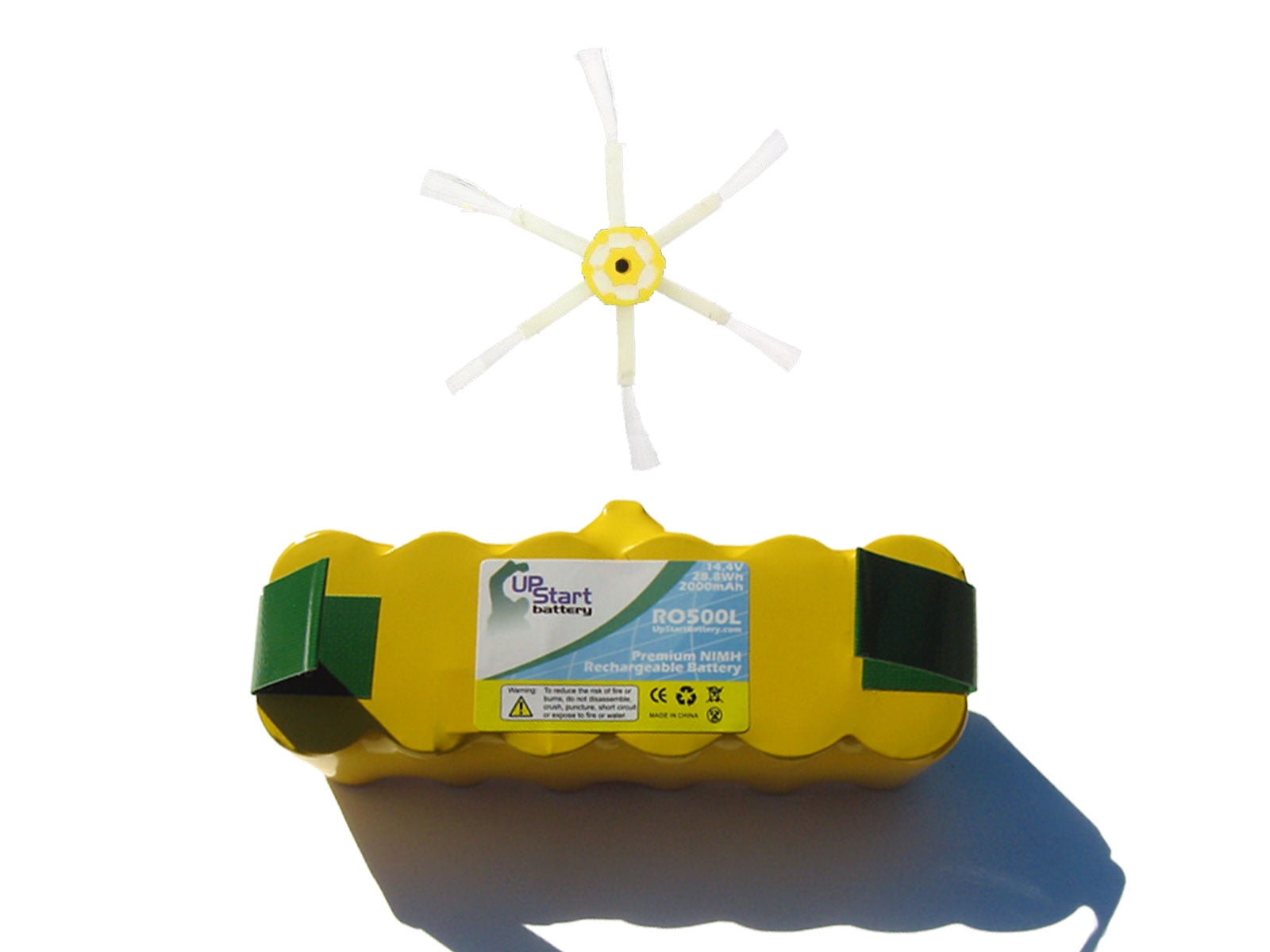 iRobot Roomba 540 - AeroVac Battery and 6-Arm Side Brush - Kit Includes ...