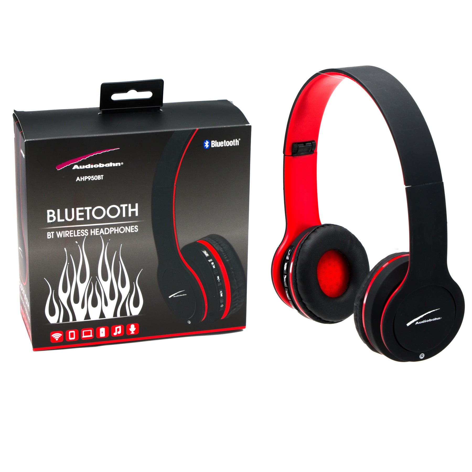 Audifonos Bluetooth Wireless Manos Libres Audiobahn Audiobahn AHP950BT ...