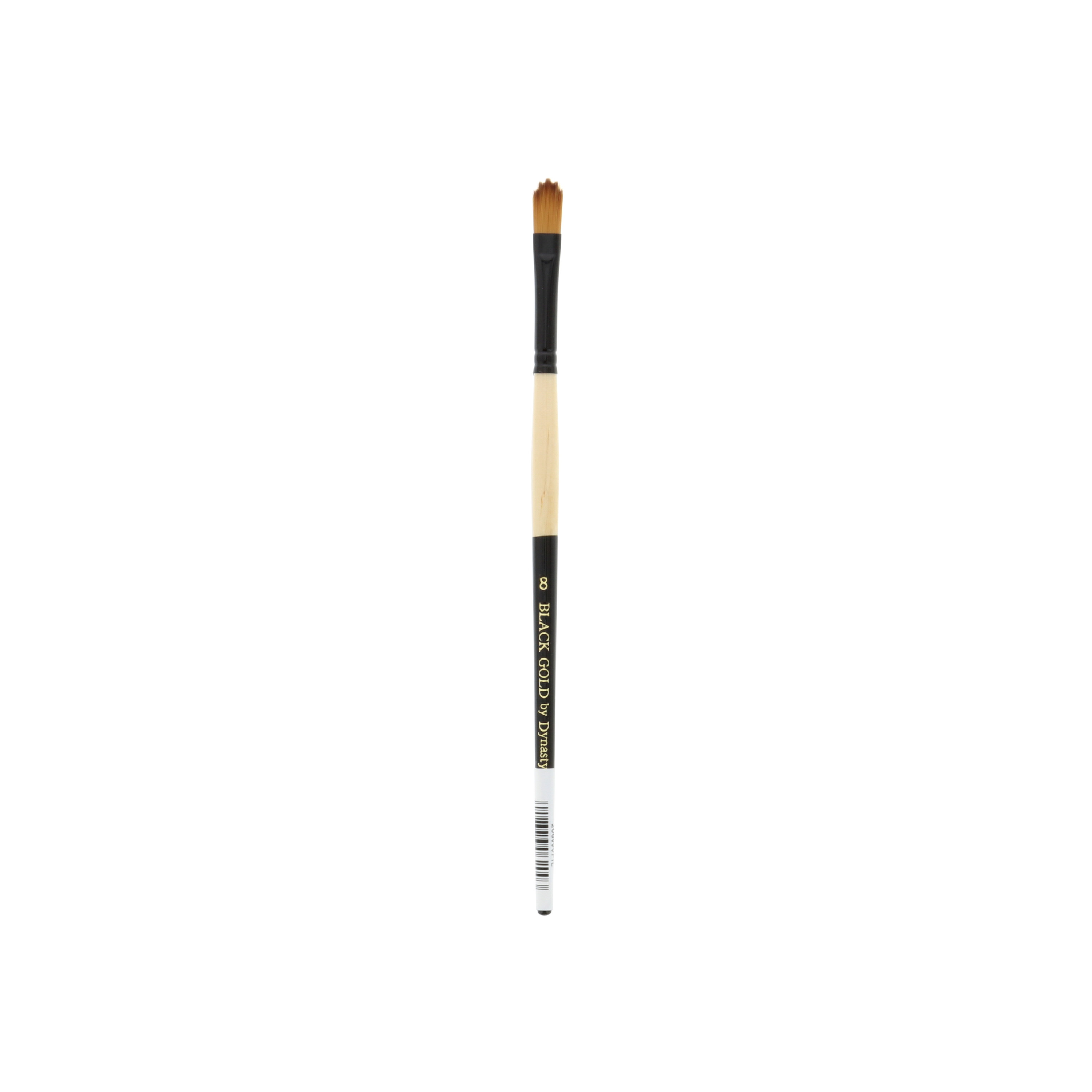 FM Brush Black Gold Short Handle Brush, Wave Filbert, 8 - Walmart.com