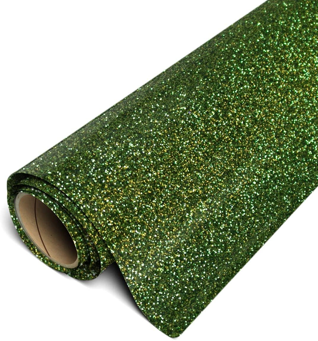Siser Glitter HTV Iron On Heat Transfer Vinyl 12" x 75ft (25 Yards ...