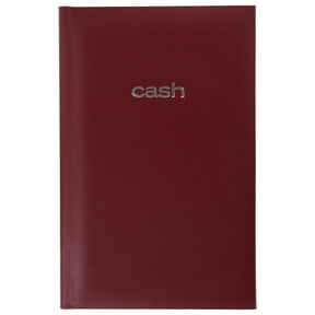 Mead Cash Book, Hardbound Black Cover, 7-15/16 x 5-1/8 inches, 144 ...