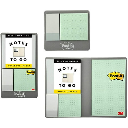 Post-it Notes to Go, 8 Pads, Neutral Professional Collection Multipack ...