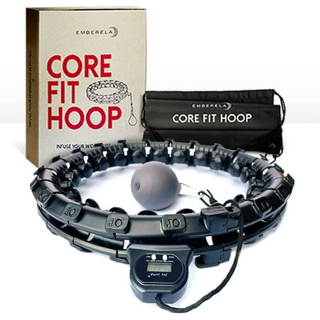 IGUOHAO Core Fit Hoop, Smart Weighted Hula Hoop with Counter and Hula ...