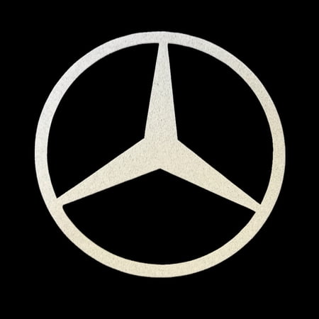 FixtureDisplays® "Mercedes Benz" Car Logo STICKER/ Self Adhesive Label ...
