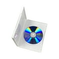 5 Pack Maxtek Standard 14mm White Single Disc CD & DVD Cases with Outer ...