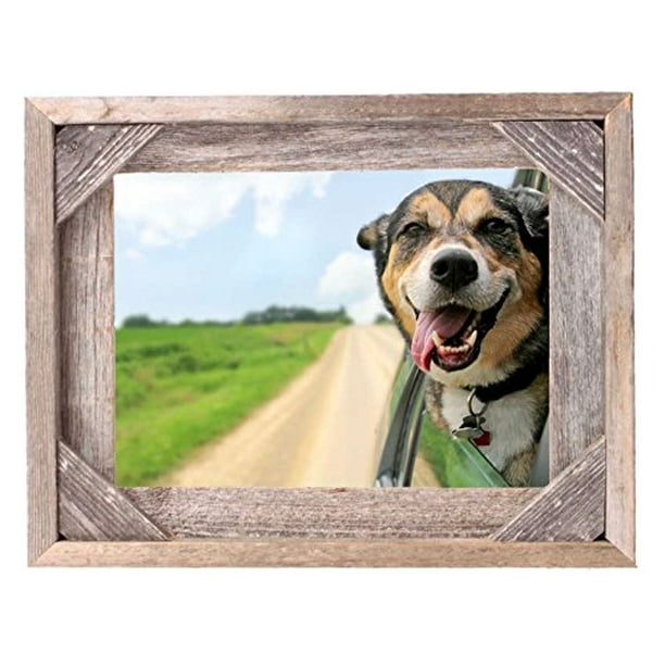 BarnwoodUSA Rustic Farmhouse Signature 18" x 24" Weathered Gray Corner ...