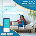 Costway 27K BTU(18000 BTU ASHRAE) 2 Zone 9K BTU 19 SEER2 Mini Split Air ... Costway 27K BTU(18000 BTU ASHRAE) 2 Zone 9K BTU 19 SEER2 Mini Split Air ...