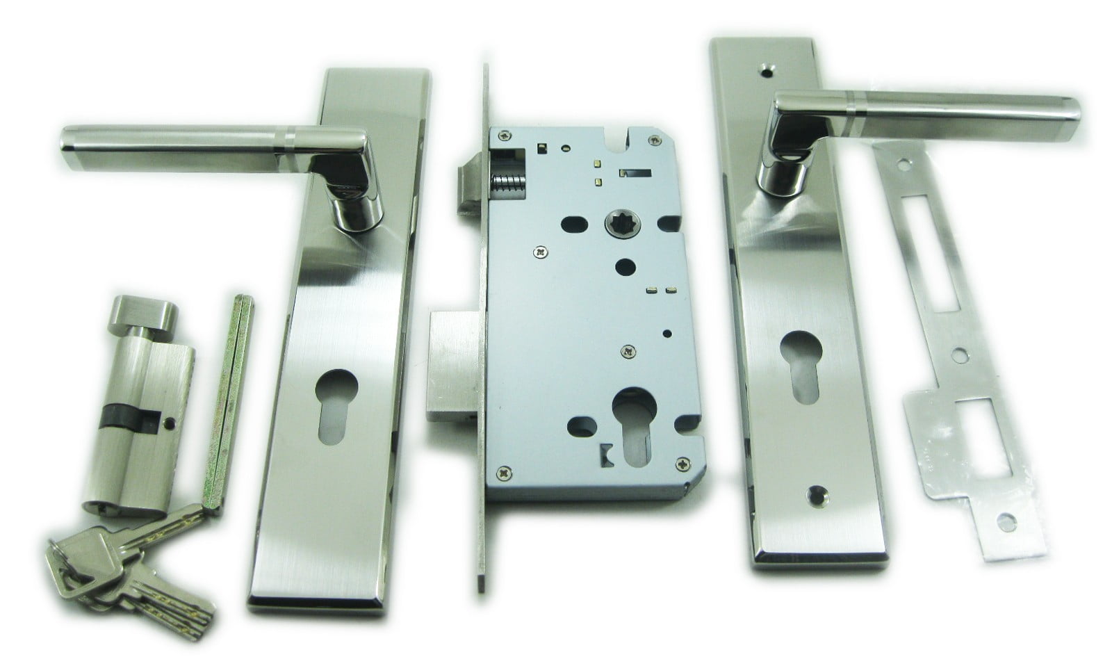 Rafes Stainless Steel Security Mortise Lock set For Wood/metal Gate ...