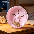 BESTSKY 2026 New Silent Spinner-Non-Slip-Large Exercise Running Hamster ...