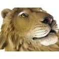African Lion Head Mount Wall Statue Mini Bust Leo 9.5 In. - Walmart.com