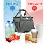 WK Multifunctional Large Lunch Bag for Women Men,Resuable Leakproof ...