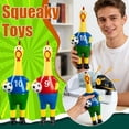2 Pack 12" Soccer Squeaky Rubber Chicken - Funny Screaming Football ...