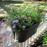 Oval Flower Bridge Planter, Eggplant - Walmart.com