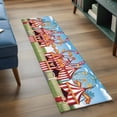 Area Rugs 2x6, Carnival Amusement Park Non Slip Washable Rug Indoor ...