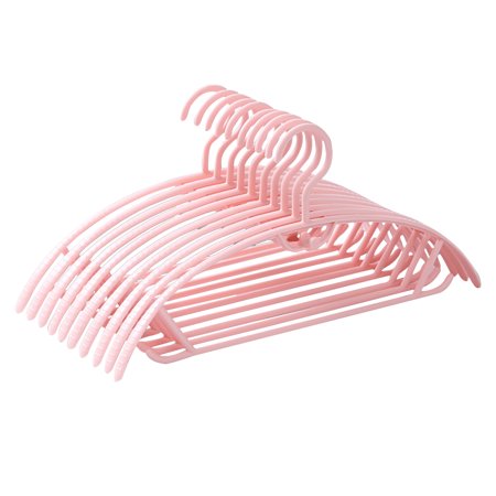 10Pcs Home Clothes Hanger Stackable Hanger -Skid Wardrobe Hangers Multi ...