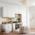 Wood Bead Flush Mount, Bristol Wood Bead Flush Mount - Walmart.com
