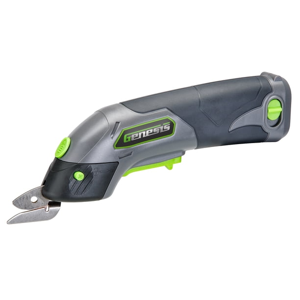Genesis GLSS08B 8V Cordless Rechargeable Power Scissors with Lithium ...