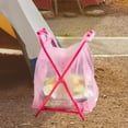 Trash Bag Holder Stand, Leaf Bag Stand Shopping Bag Holder Portable ...