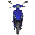 "X-Pro 150cc Gas Moped Scooter, 10"" Alum Wheels, Electric Start, Large ...