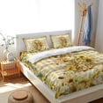 4 Piece Duvet Cover Set Twin, Children's Day Cute Giraffe Soft ...