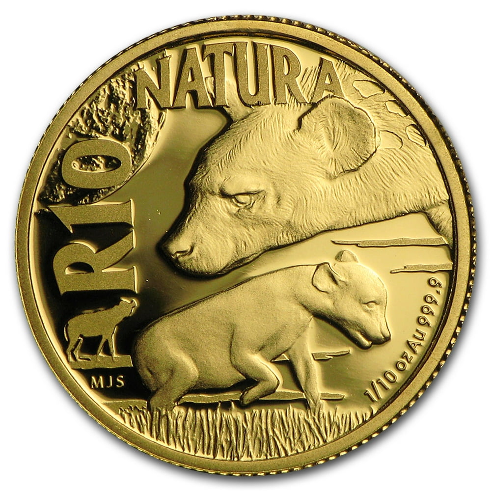 South African Mint - 2016 S. Africa 1/10 oz Gold Natura Nocturnal ...