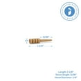 Wood Cribbage Pegs, Pack of 12 Neutral Varnished Pegs for New Set or ...