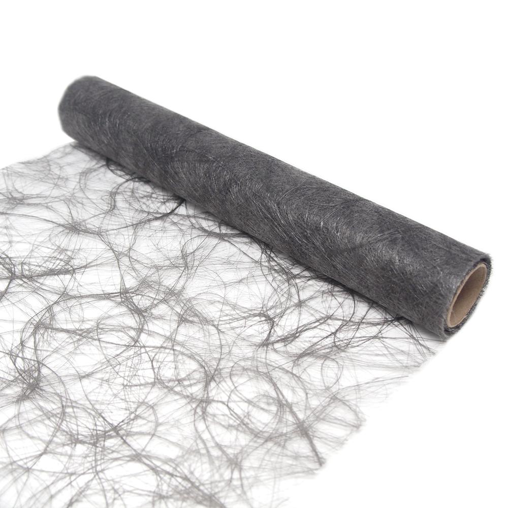 Soft Pliable Fiberweb Sisal Mesh Wrap, 12-Inch, 5-Yard, Pewter Grey ...