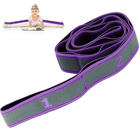 Yoga Strap, Stretching Strap With Loops For Flexibility, Multi-loop ...