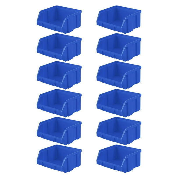 Etereauty Box Storage Bin Parts Stacking Bins Organizer Stackable ...