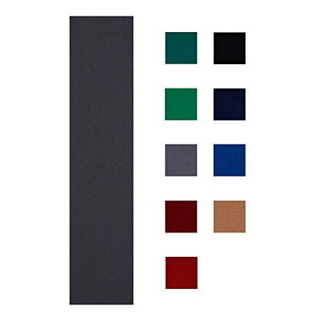 Accuplay 20 oz Pre Cut Pool Table Felt - Billiard Cloth Gray for 9 ...