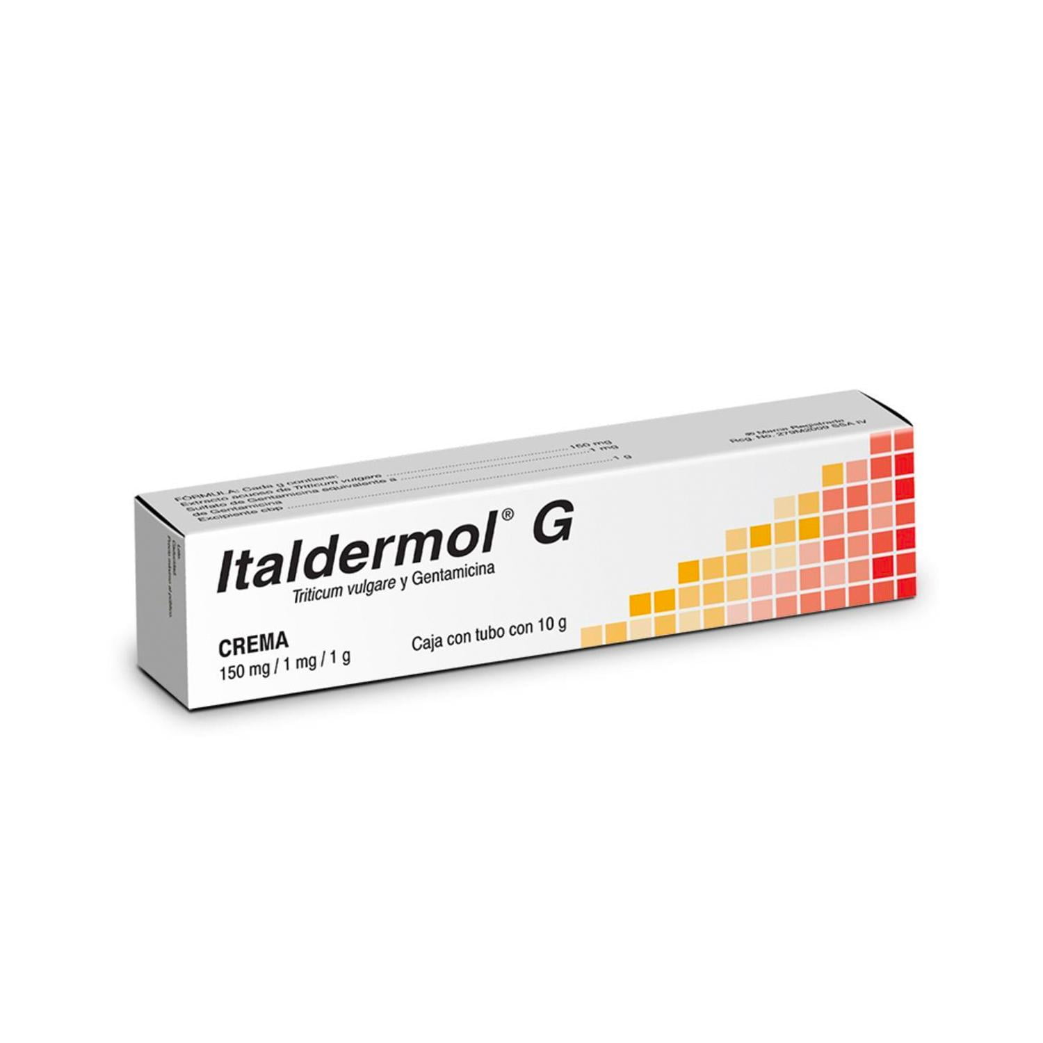 Italdermol G 150 mg/1 mg/1 g crema con 10 g | Walmart en línea