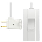 Leviton TBL03-10W Tabletop Slide Control Lamp Dimmer, 300-Watt, White ...
